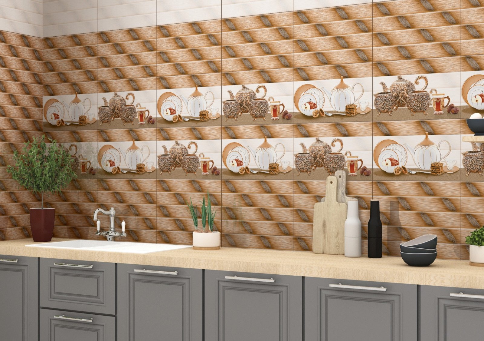 Export Product Portfolio of Indian Tiles Exporter Company